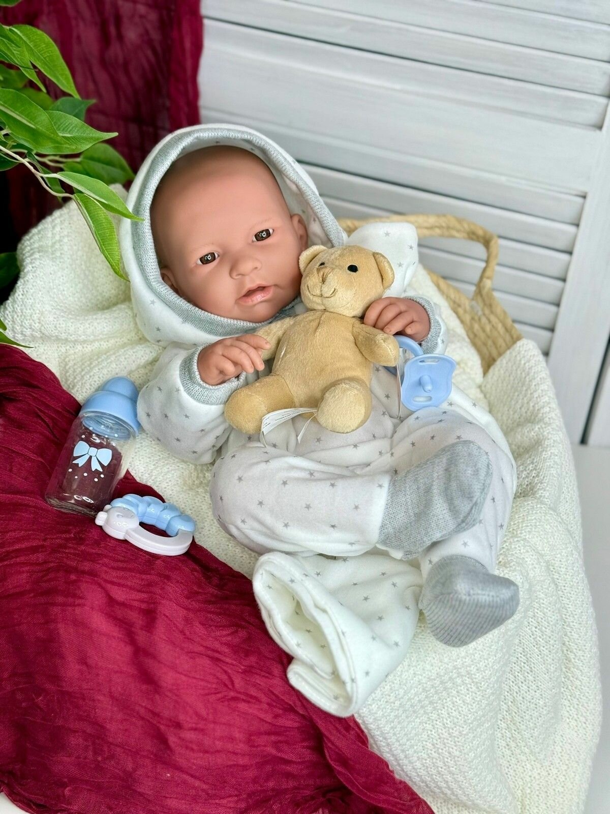 Кукла BERENGUER виниловая 43 см Newborn