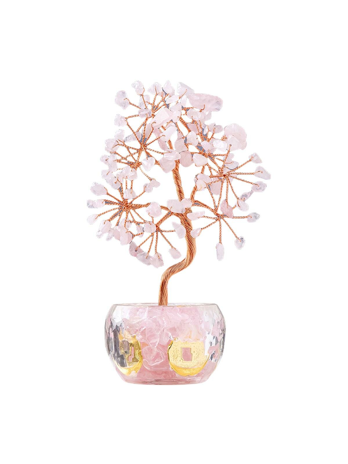 Хрустальное Дерево Богатства для Финансового Роста и Удачи, Исцеляющие Кристаллы