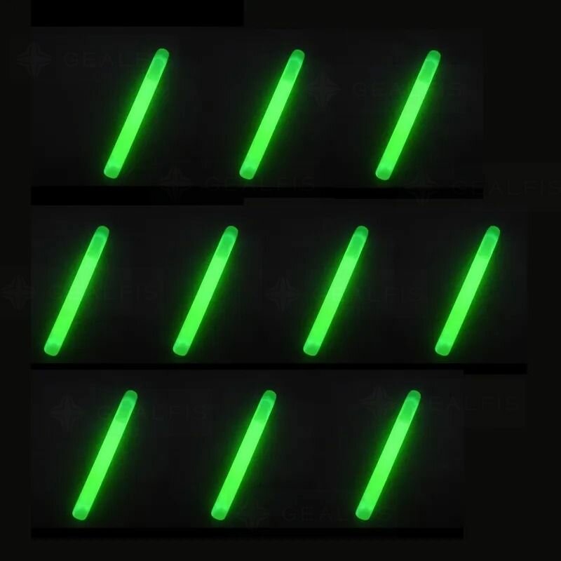 Химический источник света ХИС мини зеленый 20 шт