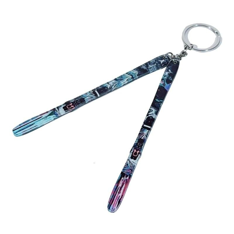 Мини-брелок для ключей в форме лыжи и сноуборда, 7