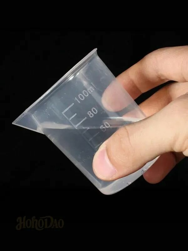 Мерный стакан для отпаривателей и утюгов 100 мл, мерная ёмкость круглая