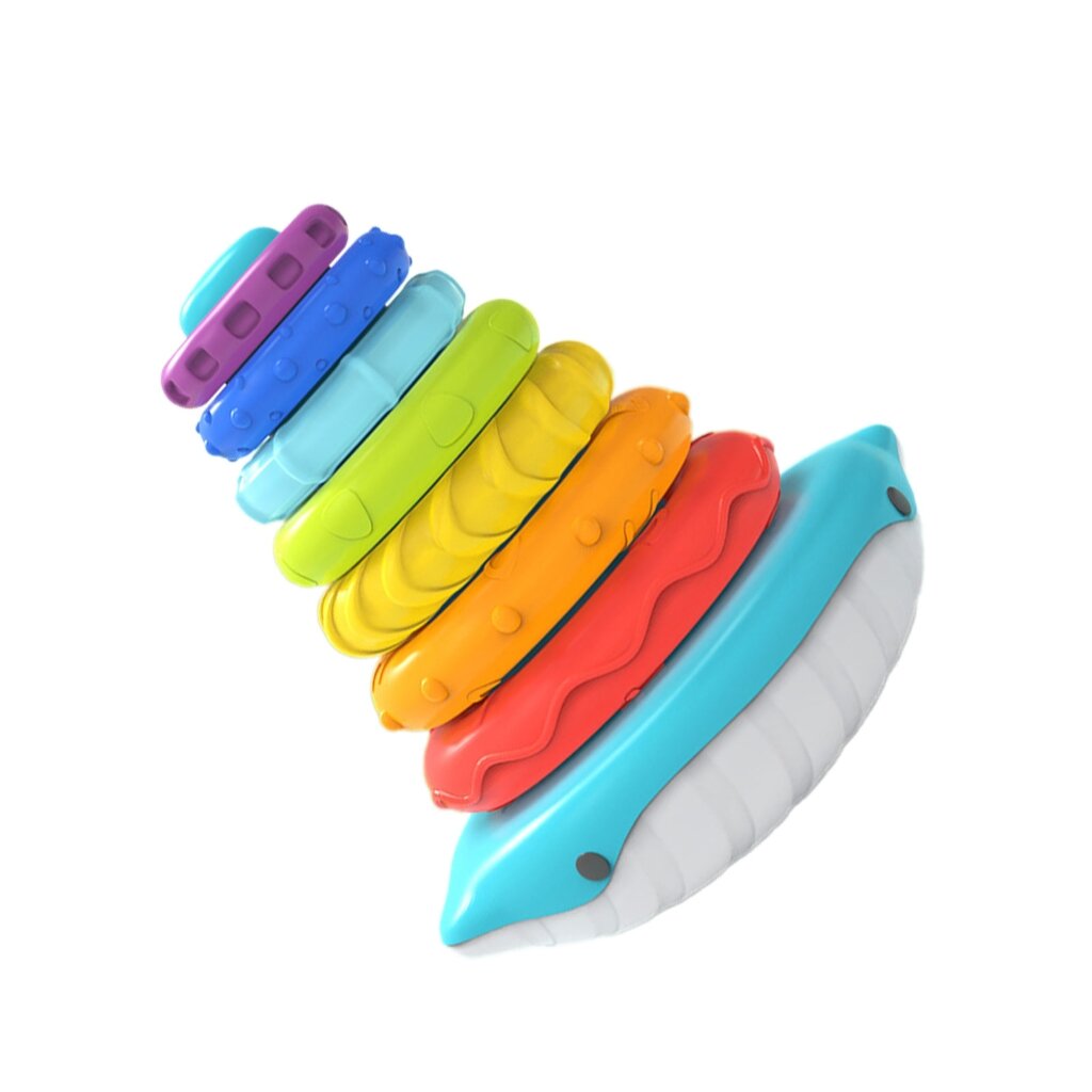 Детская Игрушка Для Укладки Колец, Ранняя Развивающая Игрушка, Игрушка Для Укладки, Тренирующая Координацию Рук и Глаз, Игрушка для Детской Школьной Игры