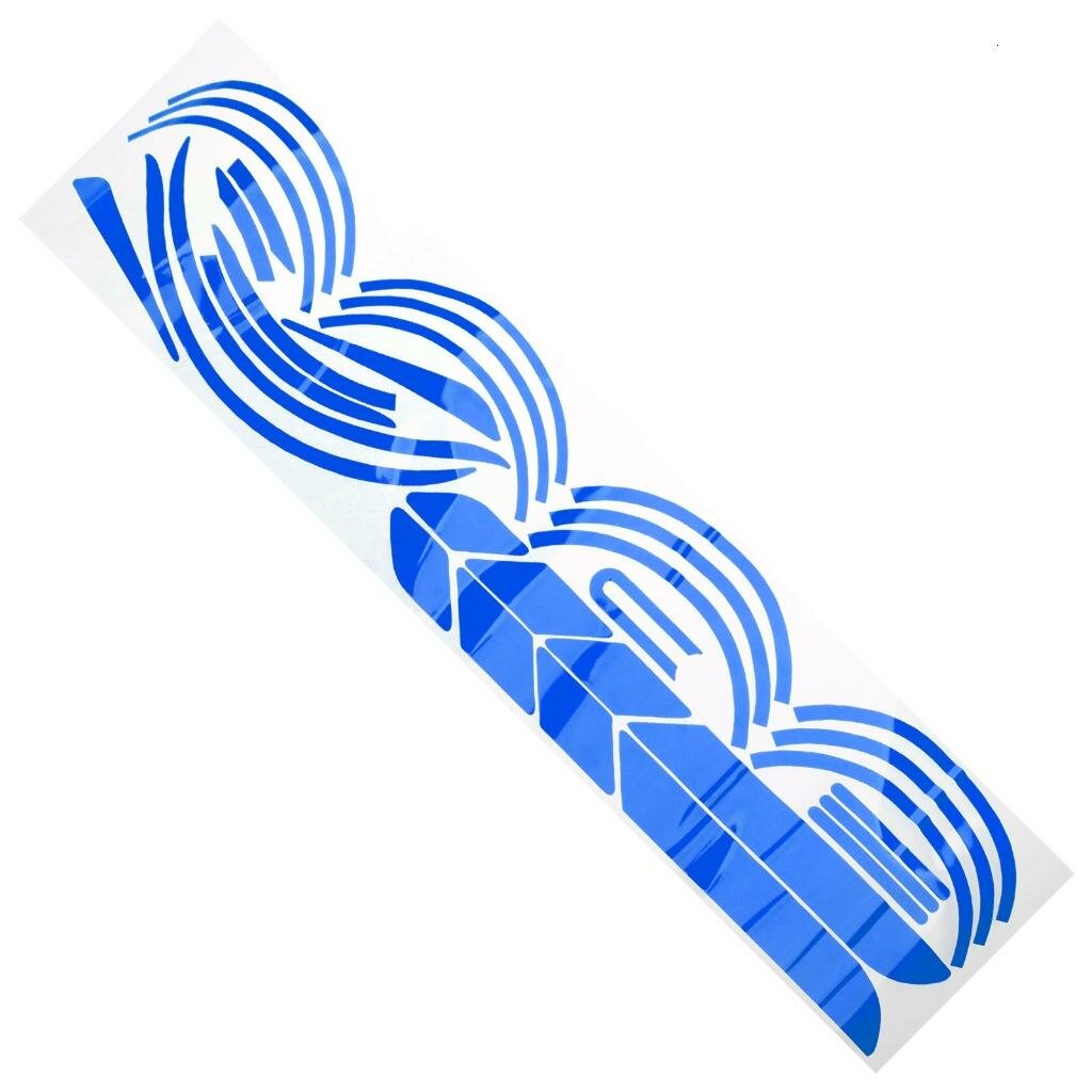 Светоотражающие наклейки для электросамоката, Синий