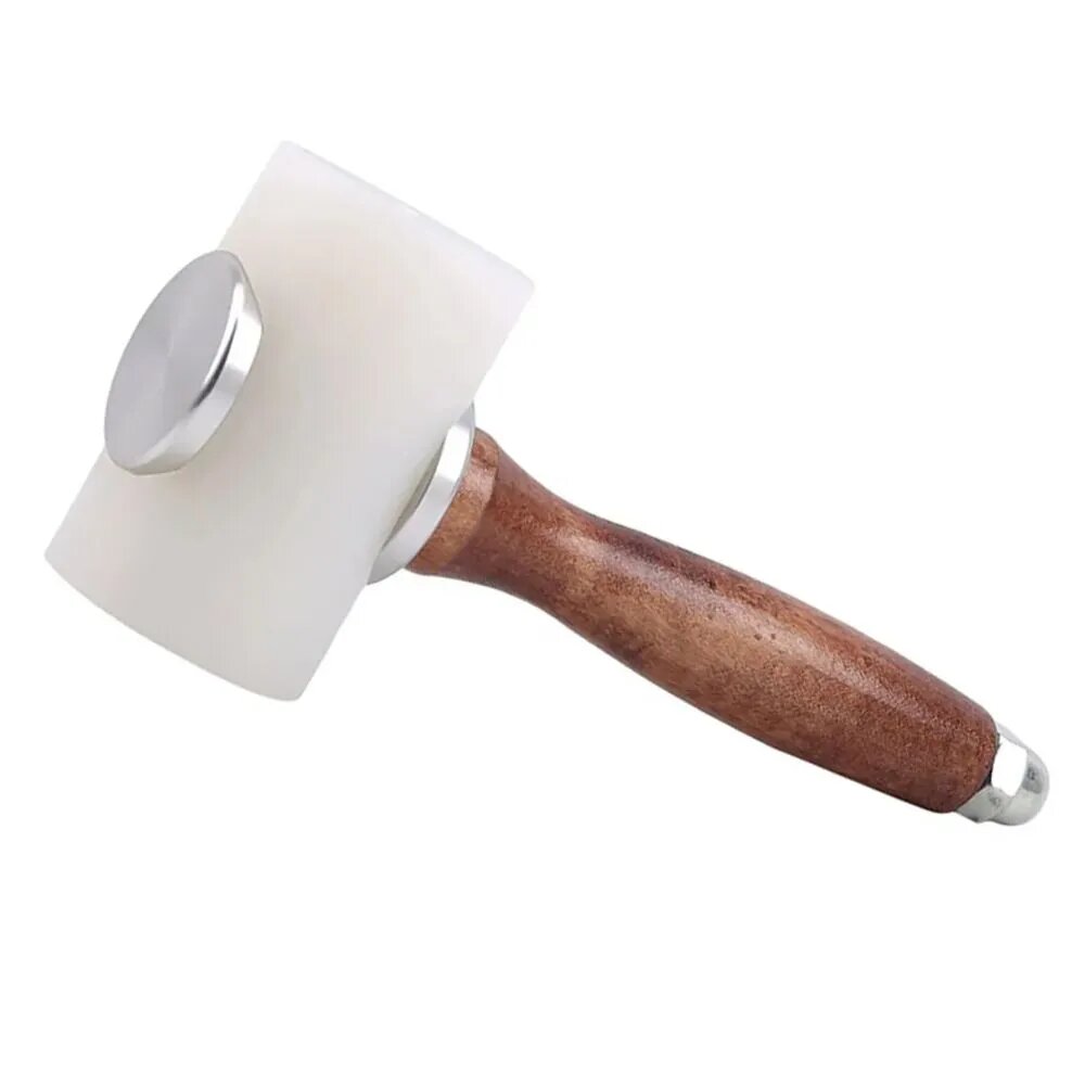 Инструмент для работы с кожей, мехом Нейлоновая киянка для работы с пробойниками