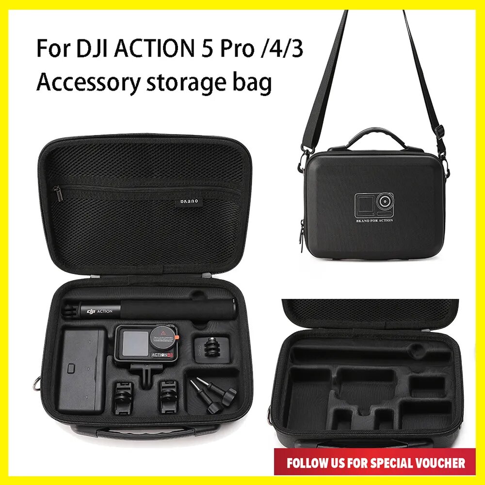 Коробку для хранения аксессуаров для спортивной камеры For DJI ACTION 5 PRO/4/3
