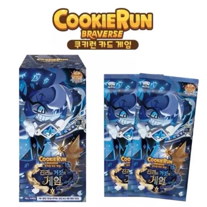 Cookie Run Kingdom: Коллекционные карточки, Синий, 1Box Vol.9 Battle