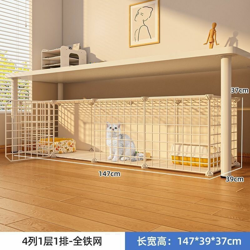 Клетка для кошек, теплая зимняя домашняя клетка с туалетом, многоуровневая вилла для кошек, extra large, свободное пространство, кошачий шкаф, дом для маленьких кошек