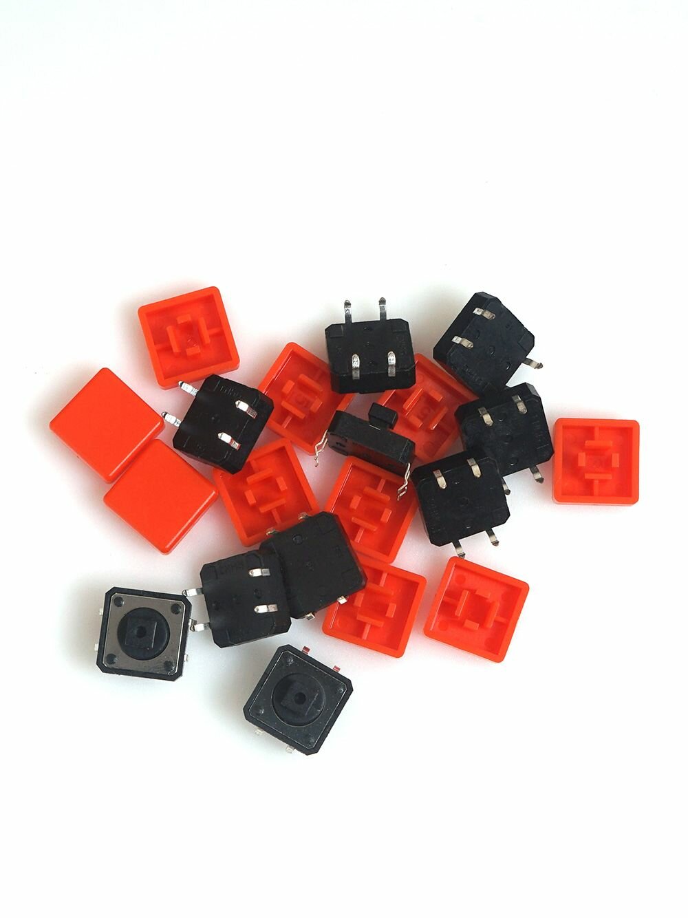 Кнопка тактовая 12х12 с квадратным толкателем