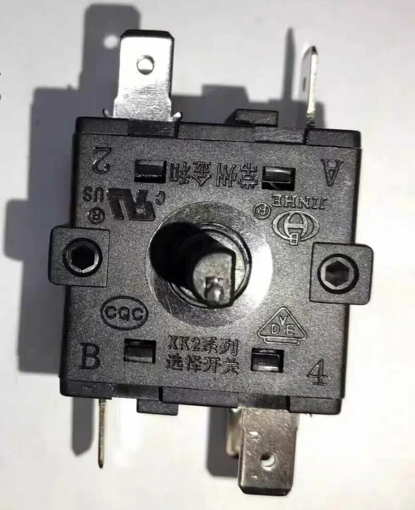 FZ31 9 XK2 Серия 15A 250V T125 6 контактов 4 положения поворотный переключатель 1PC