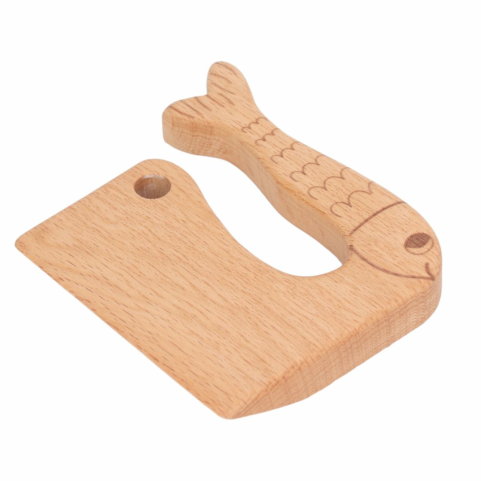 Детский деревянный нож для безопасного приготовления пищи, игрушка для детей 2-8 лет