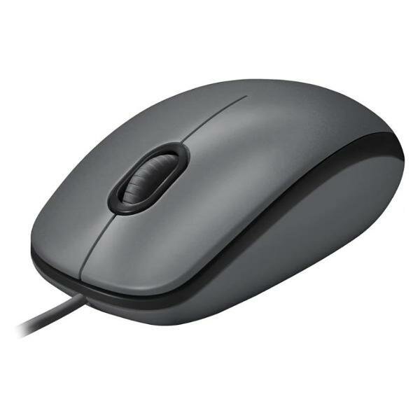 Компьютерная мышь проводная Logitech M90 Grey [910-001793]