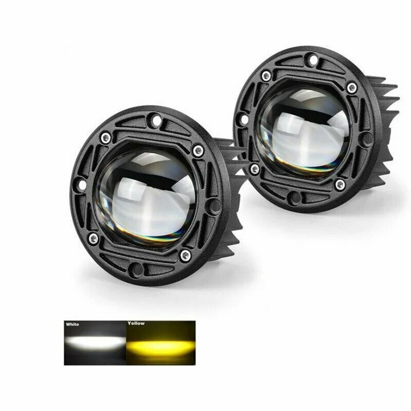Прожектор автомобильный, 2 шт, арт. 20w 8D 2PCS