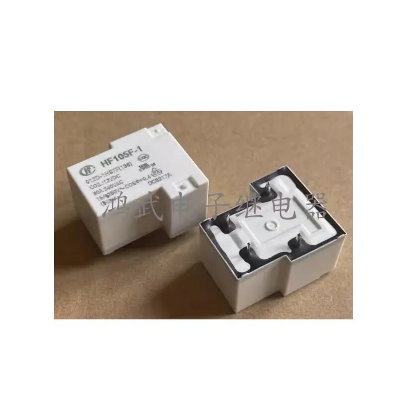 Реле HF105F-1-012D-1HSTF(136) 12В 30А 4-футовое 5PCS