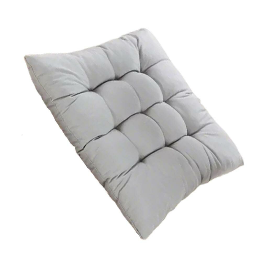 Сидячий коврик для стула 46x46 см, Светло - серый