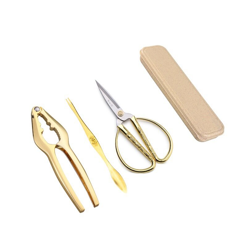 Крабочистка из цинкового сплава, инструмент для поедания крабов и омаров, щипцы для крабов, бесплатная доставка, зажим для грецких орехов, игла для креветок