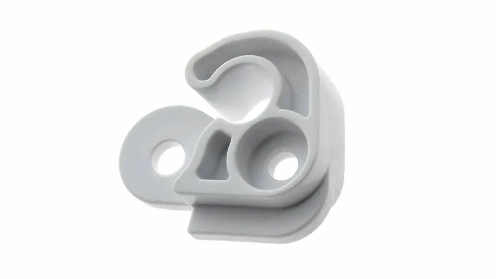 Пластиковый упор двери (средний, правый) для холодильника Indesit DF 4160 W 372922