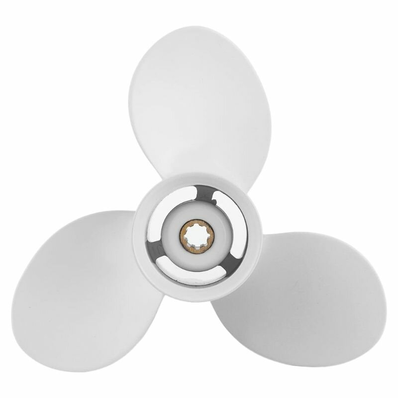 (1 шт.) 683-45947-00-EL Гребной винт для лодочного мотора Yamaha 9.9-15HP