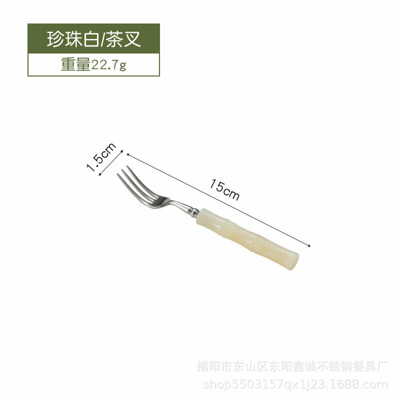 304 Нержавеющая сталь Набор столовых приборов Утолщенный роскошный стиль Нож для стейка Вилка Ложка Западный набор столовых приборов Десертная ложка Вилка