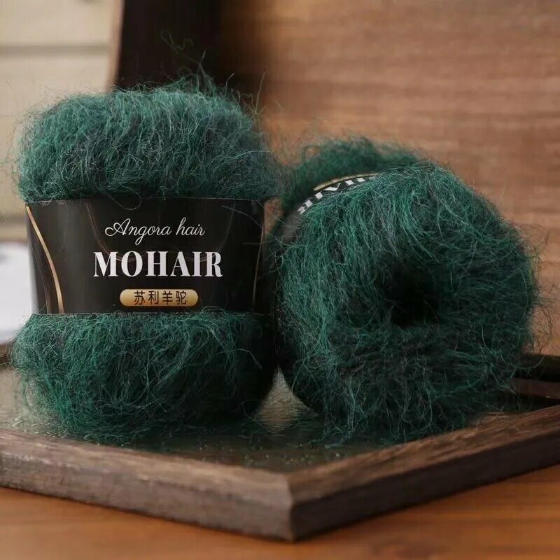 Пряжа из альпаки и мохера, для свитера ручной работы, сделай сам