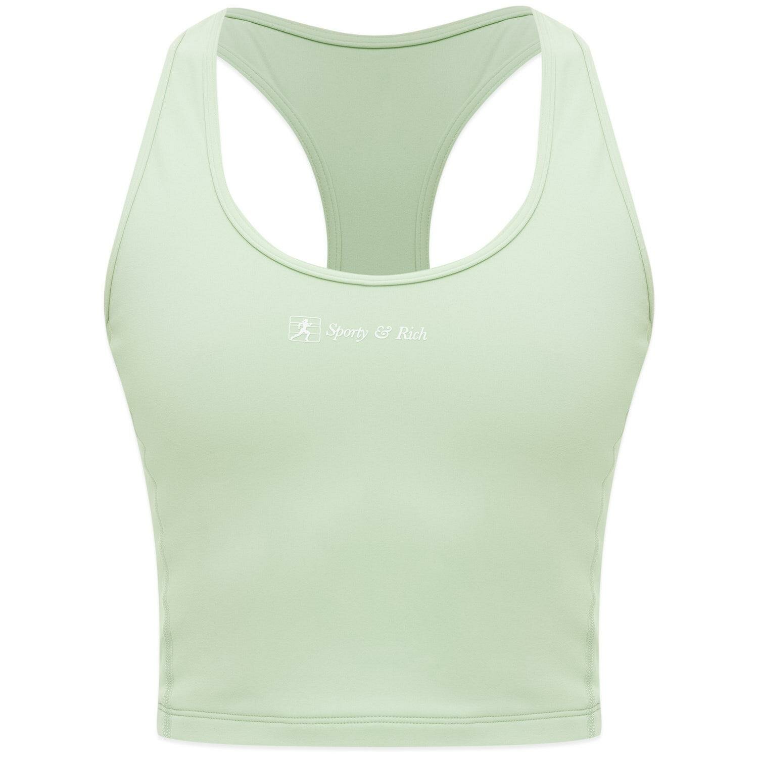 Топ ТОП SPORTY & RICH RUNNER SCRIPT TANK TOP