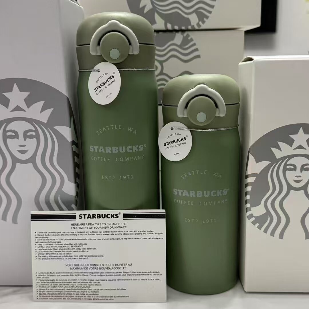 Starbucks Термокружка розовая богиня, 350-500 мл