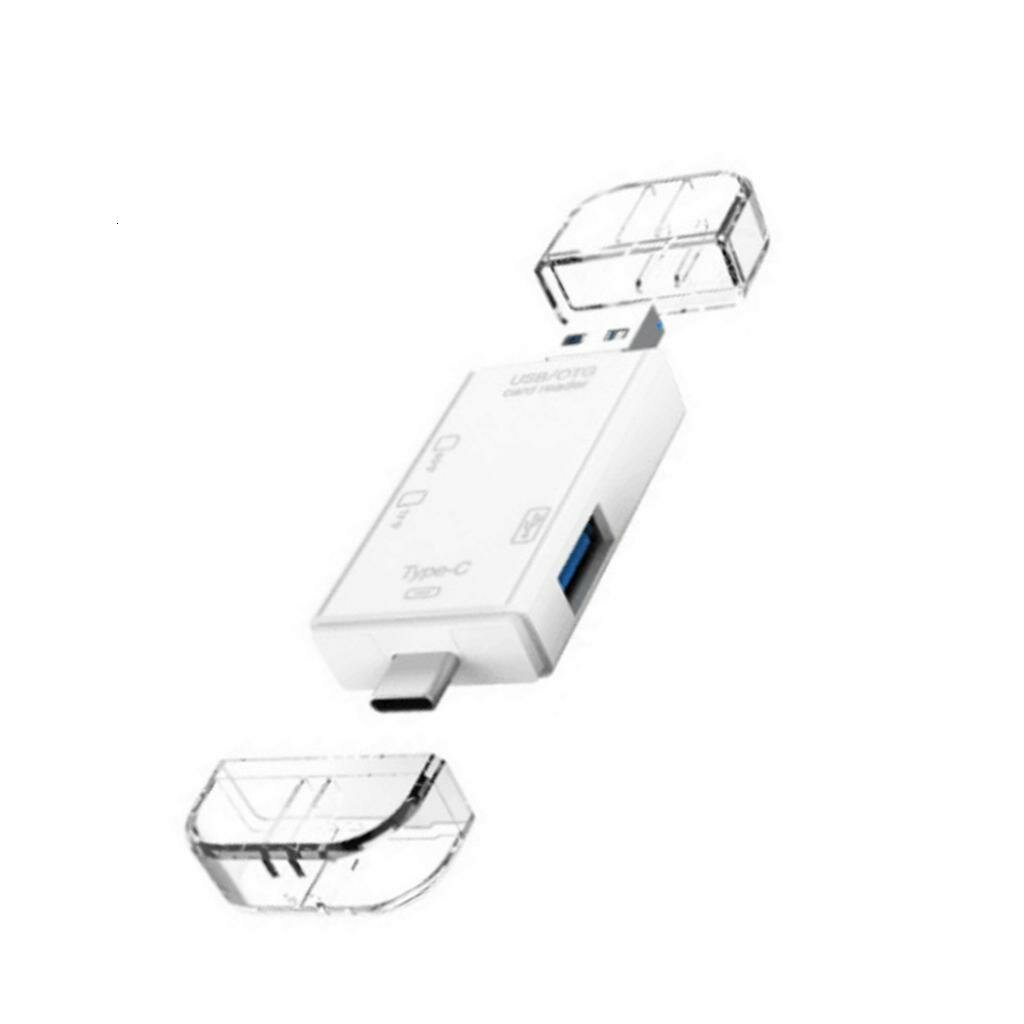 Универсальный кардридер USB-C, Белый