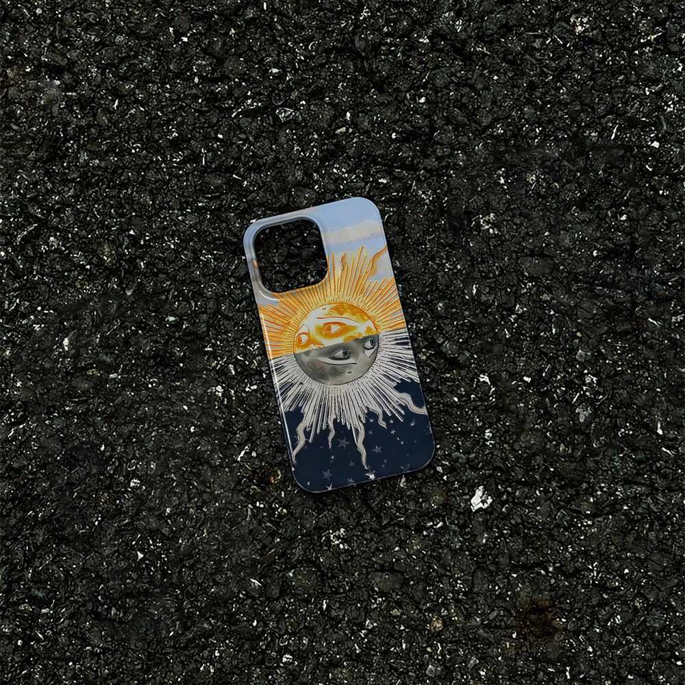 День и ночь Солнце Фэйлин Глянцевые четыре упаковки - iPhone X XS