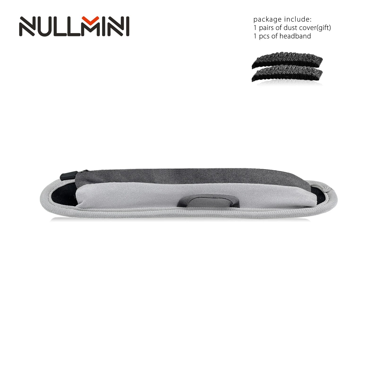 NullMini Амбушюры для наушников Anker Soundcore Space One чёрные Headband A