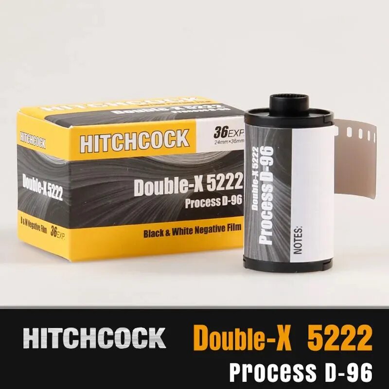 Фотопленка Hitchcock Double-X 5222 кинопленка для 35 мм (Kodak Vision3)