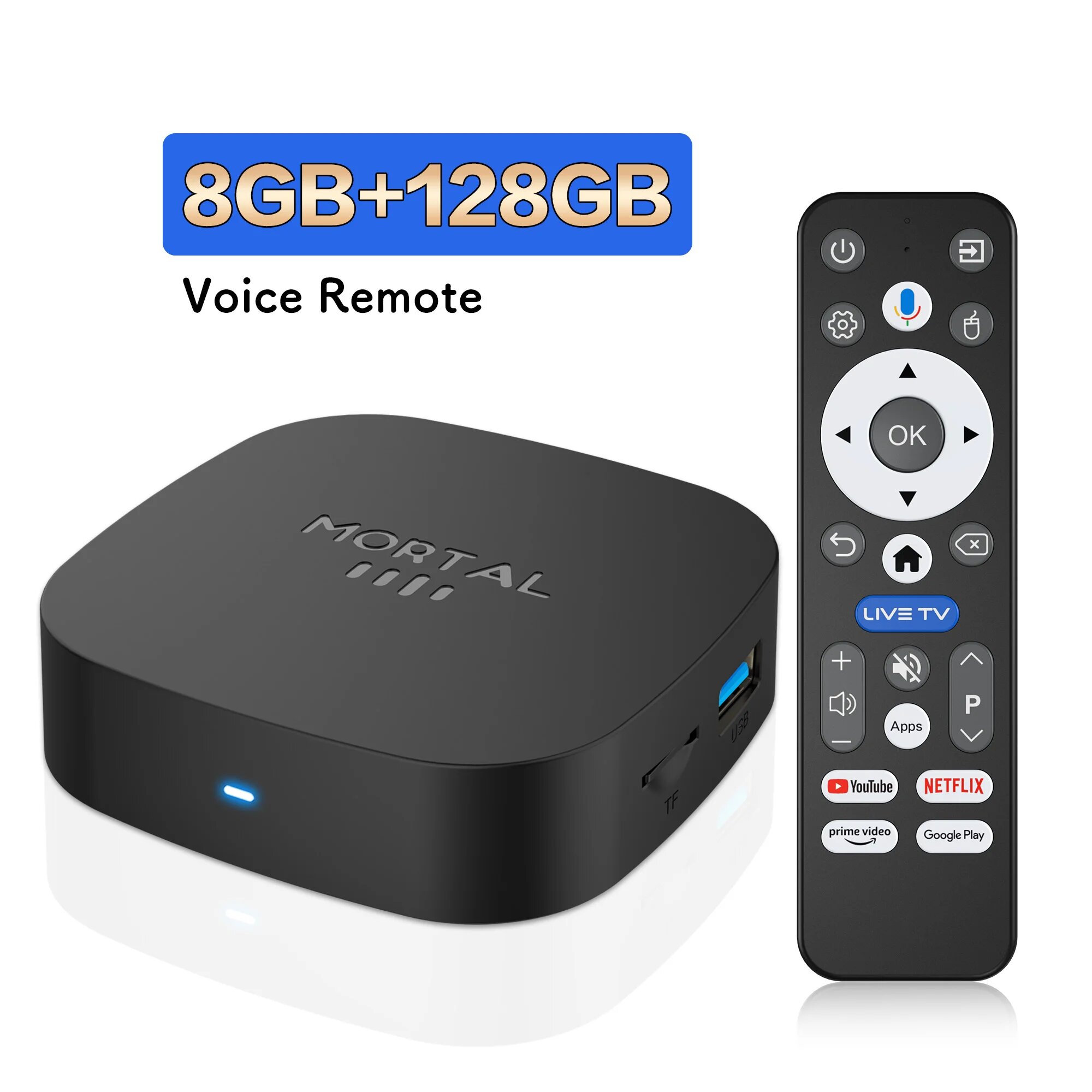 2026 Новый Smart TV Box T1+ RK3518 Android 16 WiFi 6 BT 5.4 Dual UI Интерфейс 8K Ultra HD 8 ГБ ОЗУ 128 ГБ ПЗУ Смарт-медиаплеер