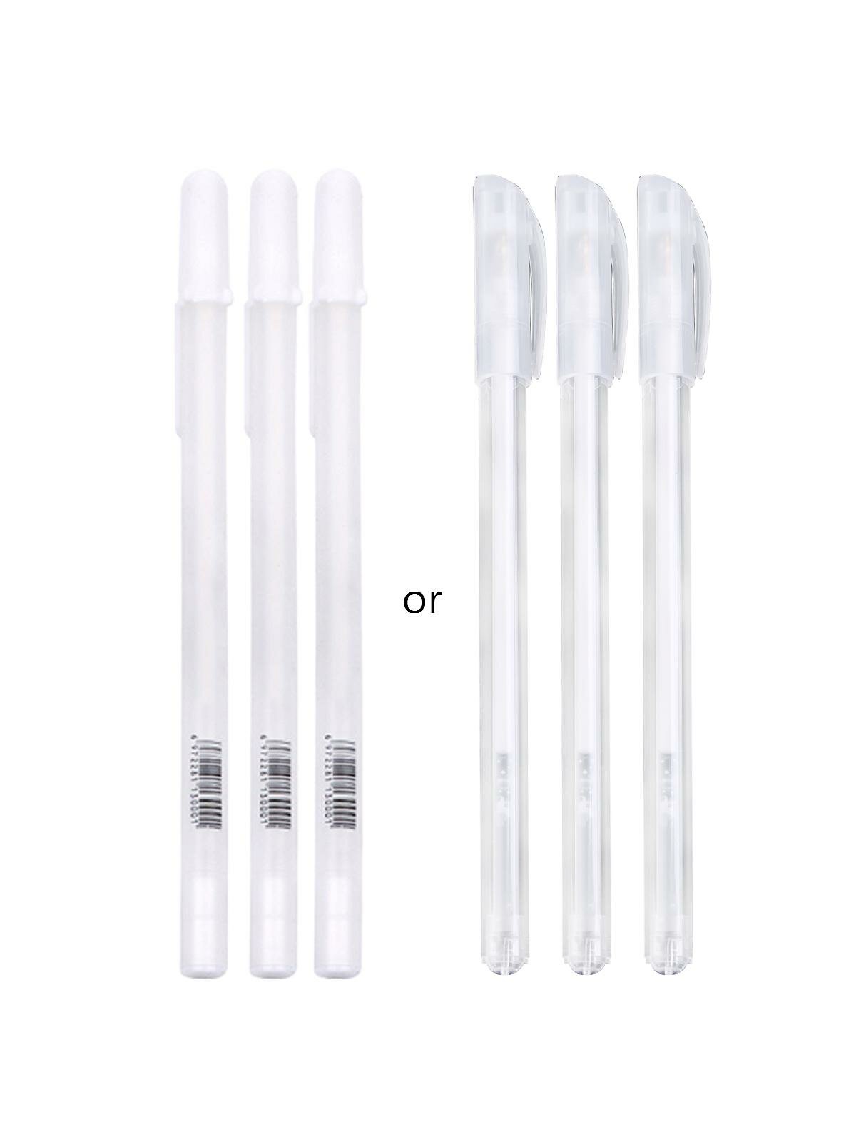 Набор белых гелевых ручек Белые ручки для рисования для любителей, художников, арт-дизайна, рисования