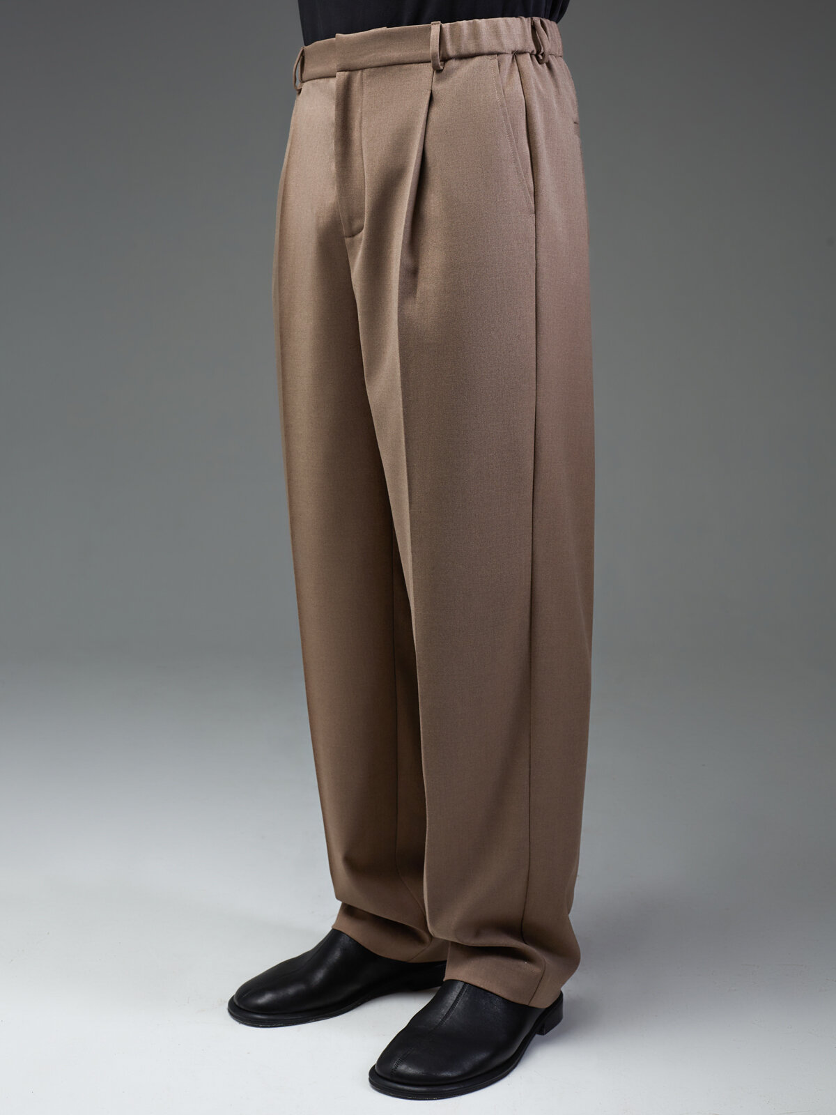 Брюки трубы Расслабленная классика