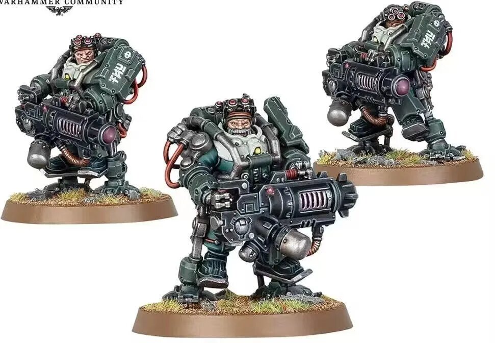 Вархаммер 40к смола /Leagues of Votann / Warhammer 40000 миниатюры