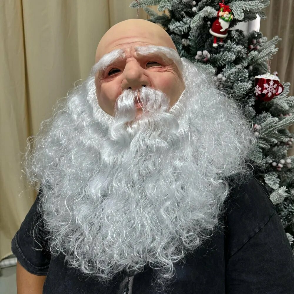Маска Деда Мороза — фото 1