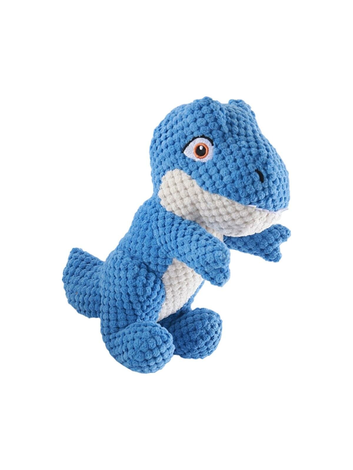 Компактная игрушка для собак динозавры, легкий вес для путешествий, забавная пищалка