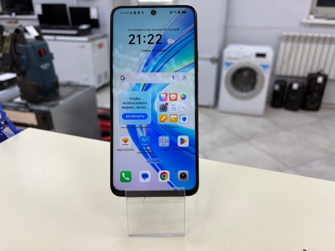 Смартфон HONOR X7b 8/128 ГБ RU, Dual nano SIM, глубокий черный