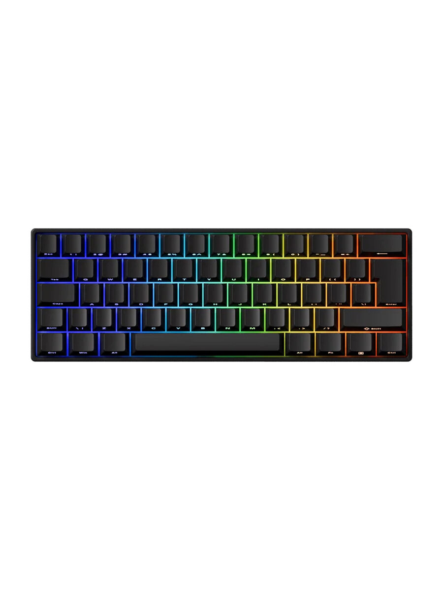 Akko MonsGeek FUN60 Magnetic Pro Wireless Glare Magnetic, черный, игровая проводная клавиатура