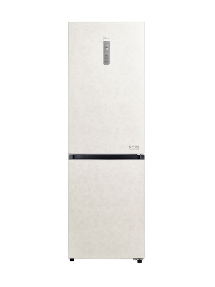 Midea Холодильник Midea MDRB471MGF33O, двухкамерный, класс А+, 360 л, No Frost, бежевый мрамор
