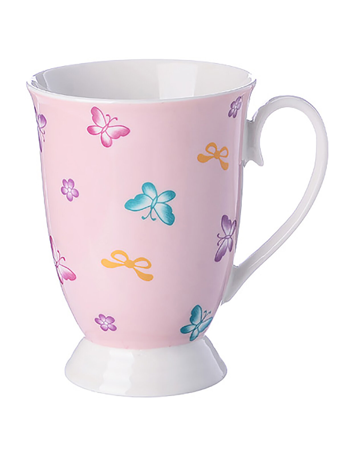 Кружки набор 6 шт Loraine, костяной фарфор, 300 мл