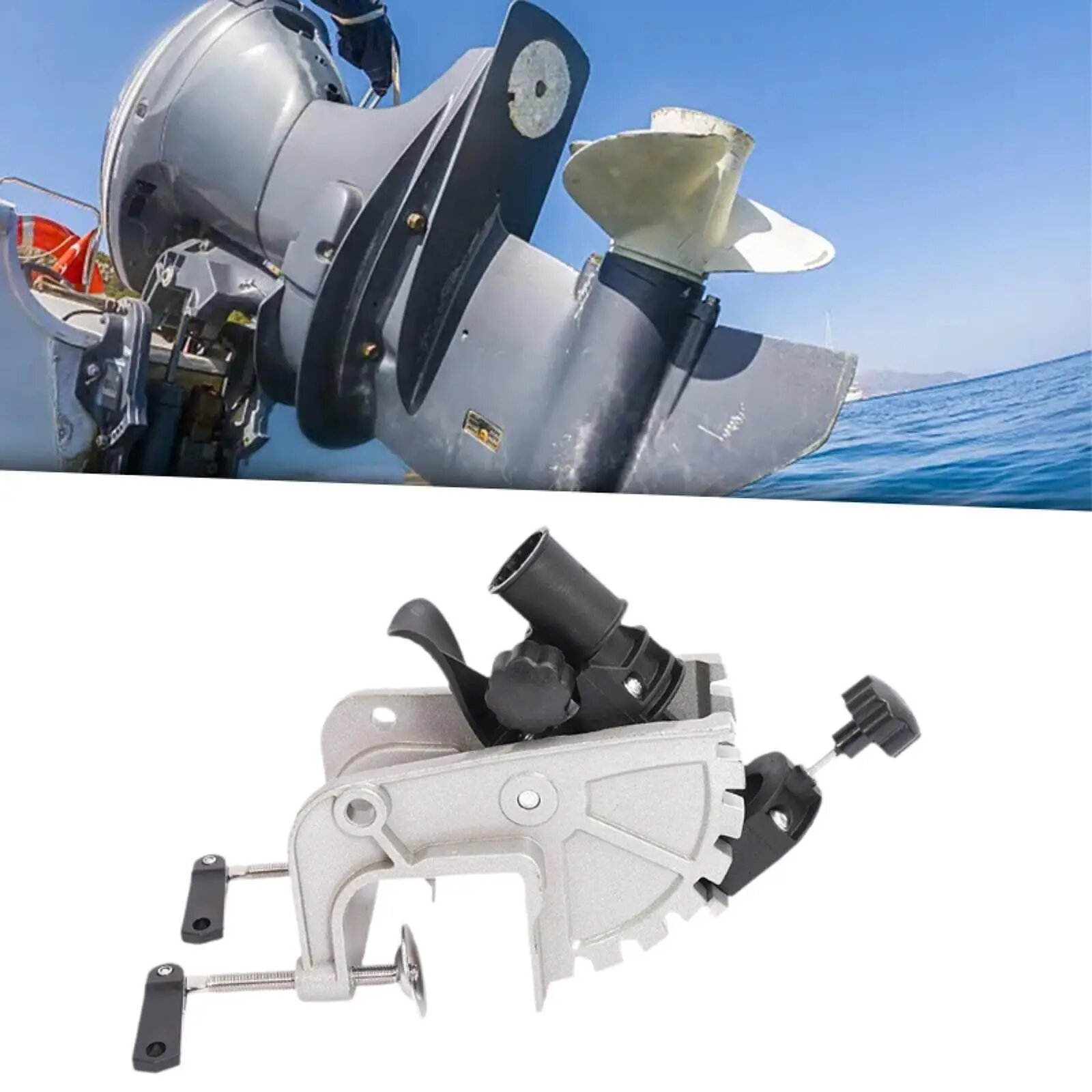 Кронштейн лодочного двигателя Замена деталей Простая установка Стабильный кронштейн подвесного мотора