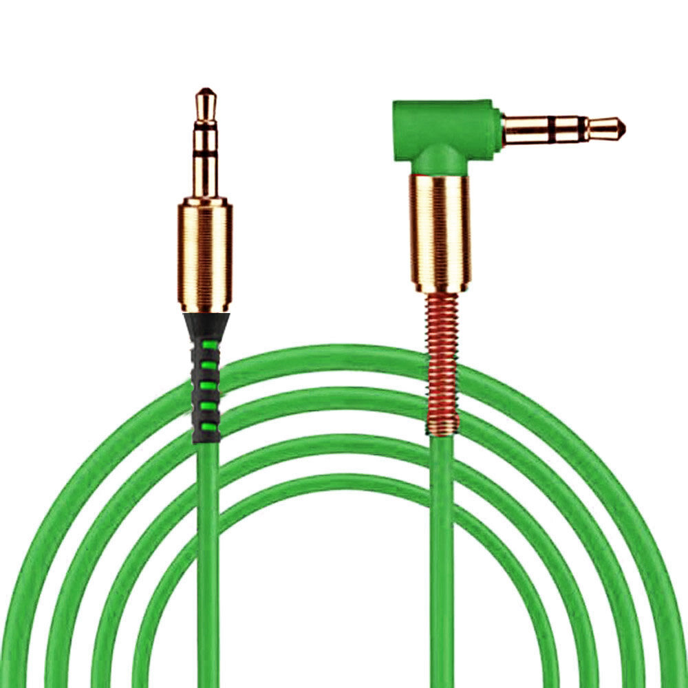Аудио кабель aux акустический стерео аукс в машину, для наушников, в колонку 3,5 мм 1 метр