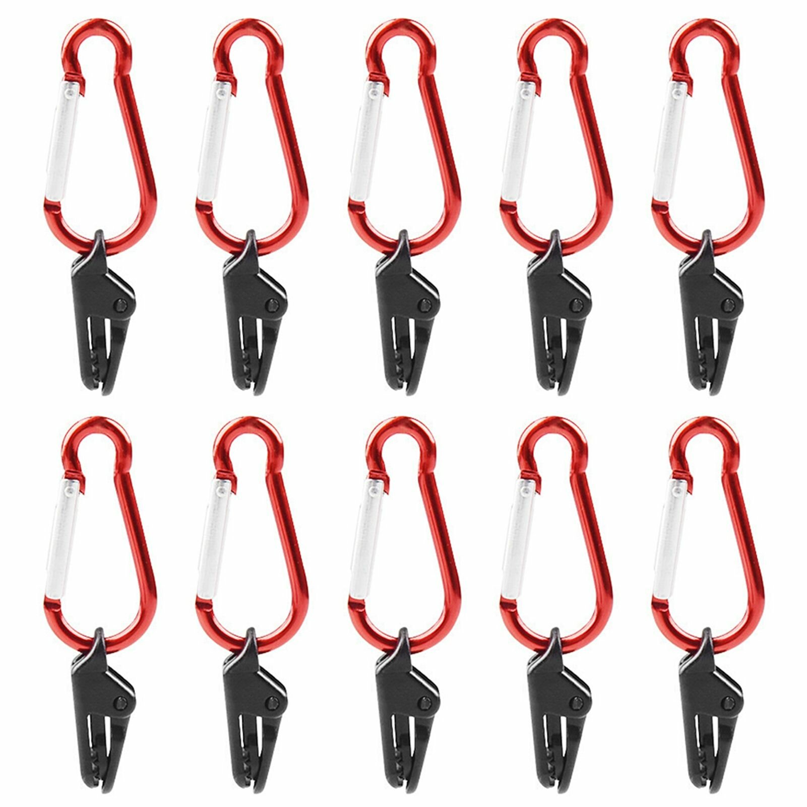 10 шт. крепления для тента, зажимы для натяжения тентов, крепежные клипсы для палатки, кемпинговые аксессуары