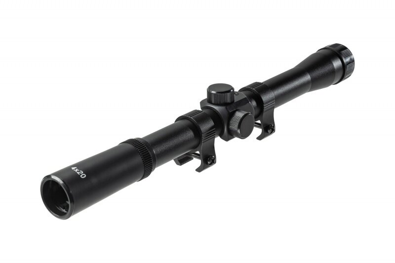 Оптический прицел с кронштейном 4x20 крест без подсветки