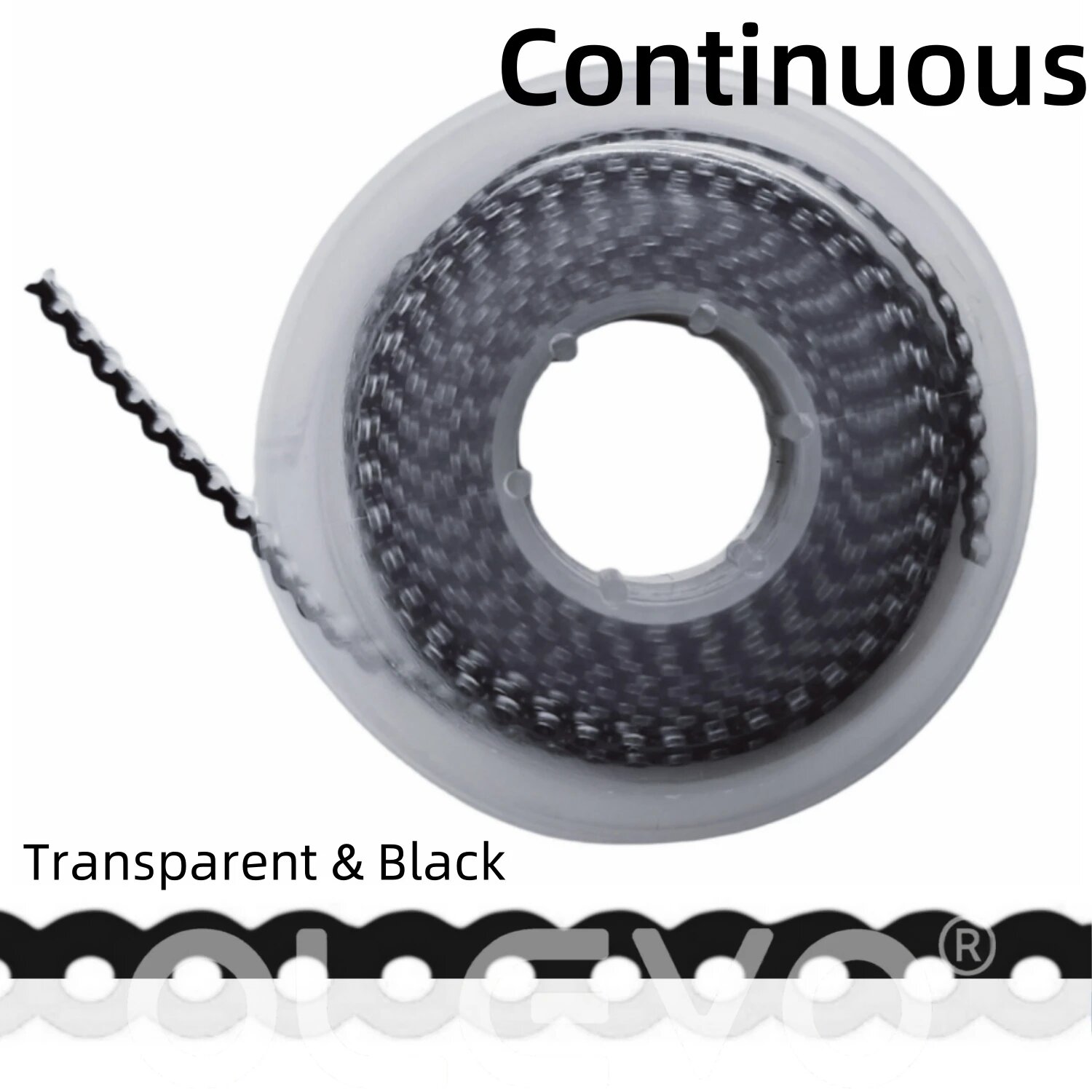 Olevo ортодонтическая резиновая лента для брекетов 4,57 м Color65 Continuous