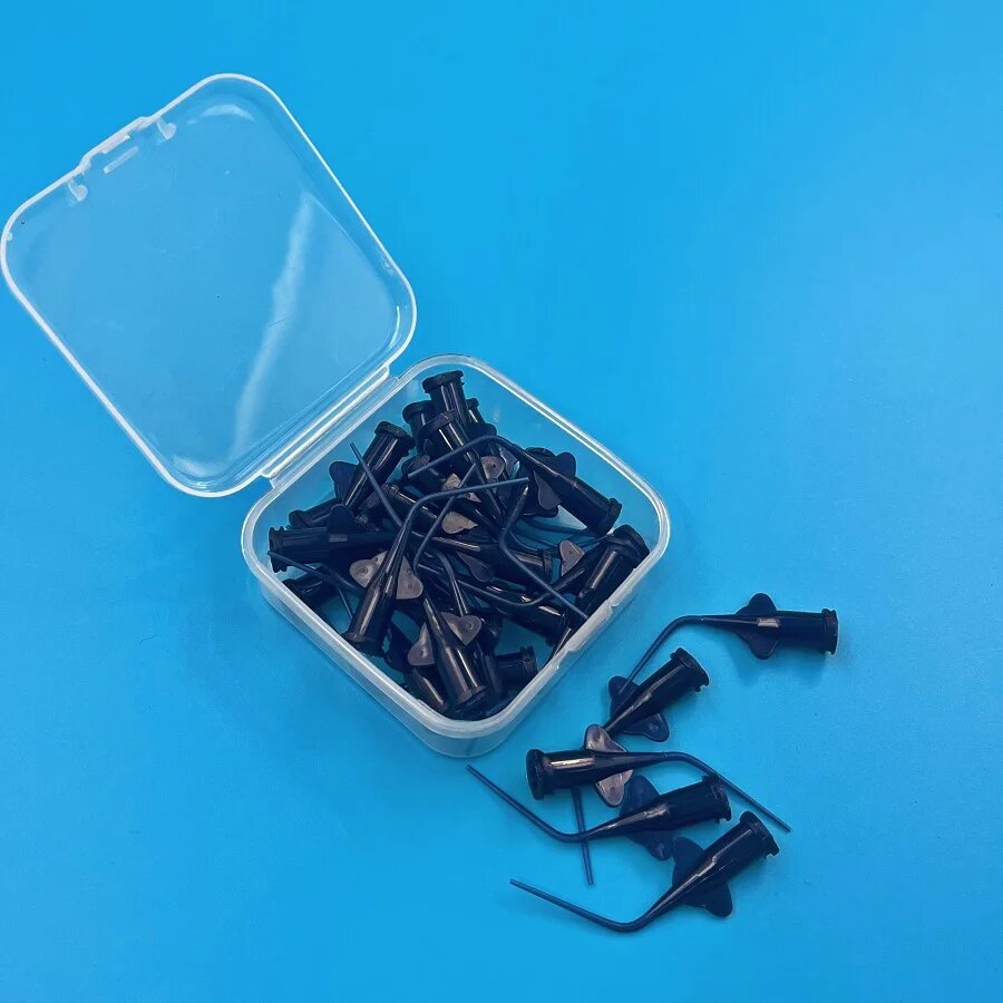 Одноразовые стоматологические иглы DFDG для корневых каналов 20pcs Black