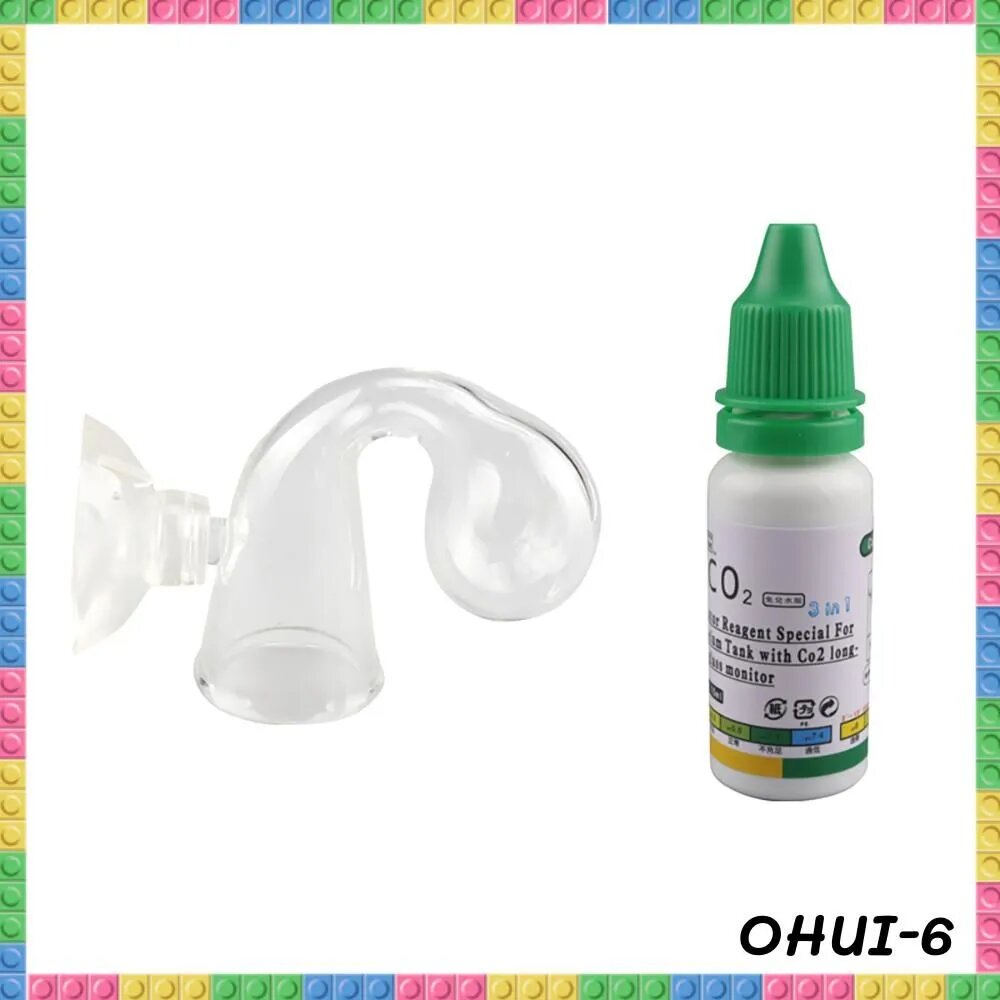 CO2 тестер, компактный и простой, для новичков аквариумистов