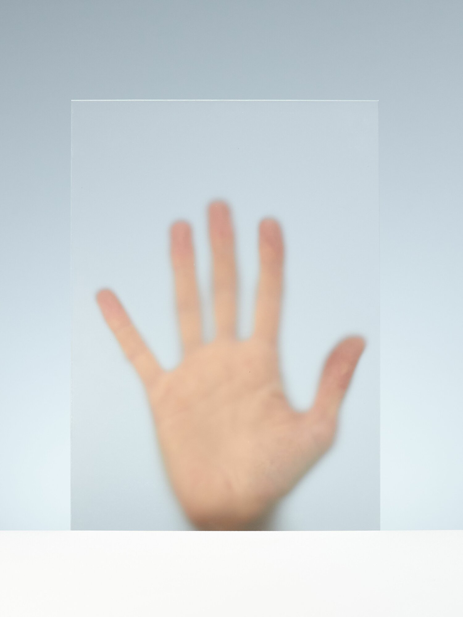 Оргстекло матовое, сатинированное, литое, 40х30 см, 3 мм, 1 лист.