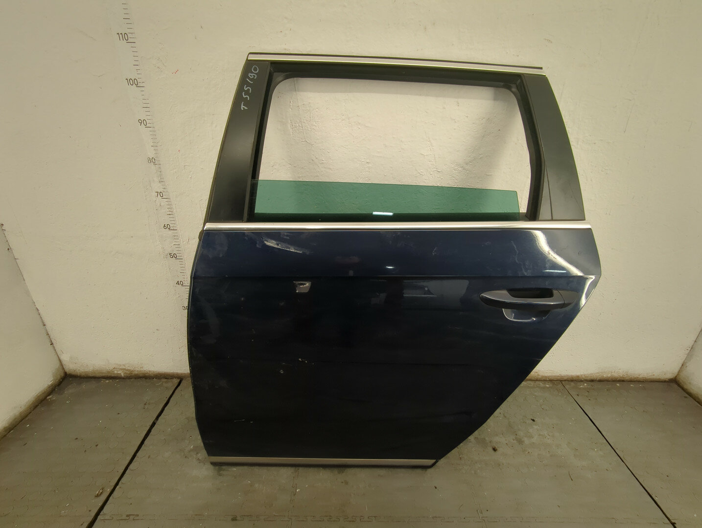 Дверь боковая (легковая) левая задняя Volkswagen Passat 7 Европа Б/У