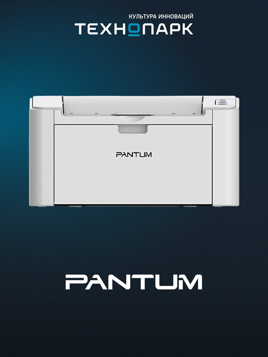 Принтер лазерный Pantum P2200 серый (A4, 1200dpi, 20ppm, 64Mb, USB) (P2200)