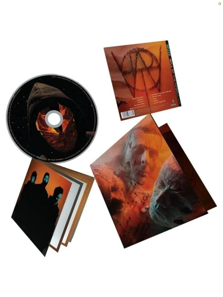Музыка CD Muse - Will Of The People, совершенно новый, еще запечатанный, New .